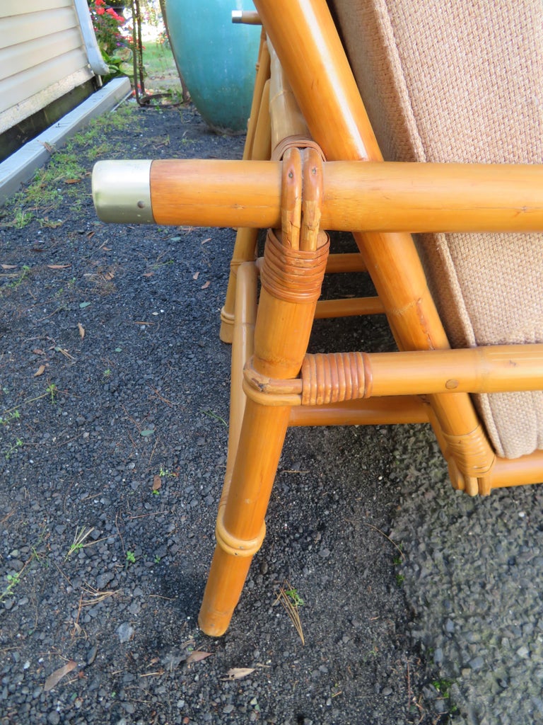 Wonderful John Wisner for Ficks Reed Natural Bamboo Sofa Far Horizons ...