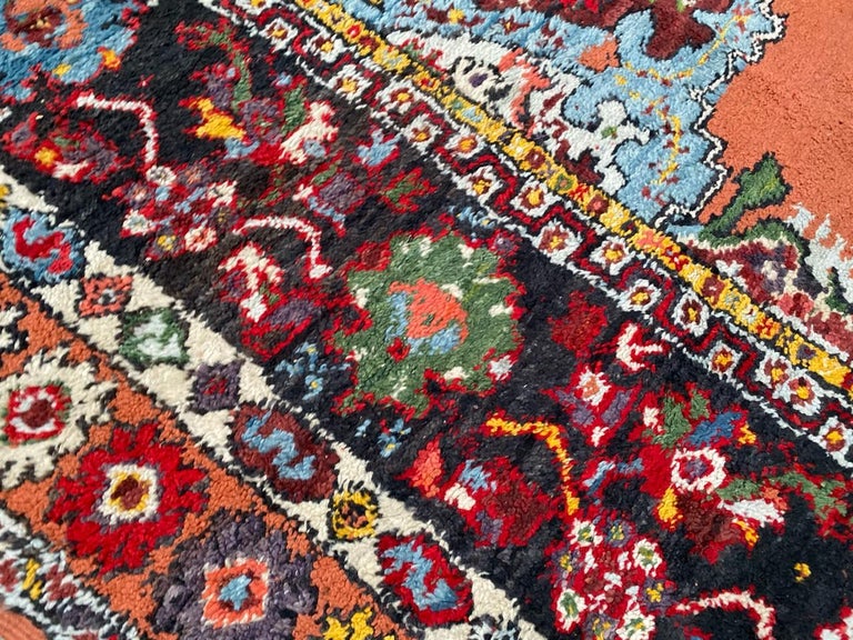 Wonderful Large Midcentury Moroccan Rug For Sale at 1stDibs