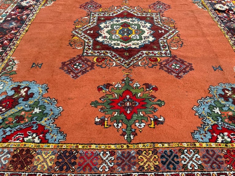 Wonderful Large Midcentury Moroccan Rug For Sale at 1stDibs