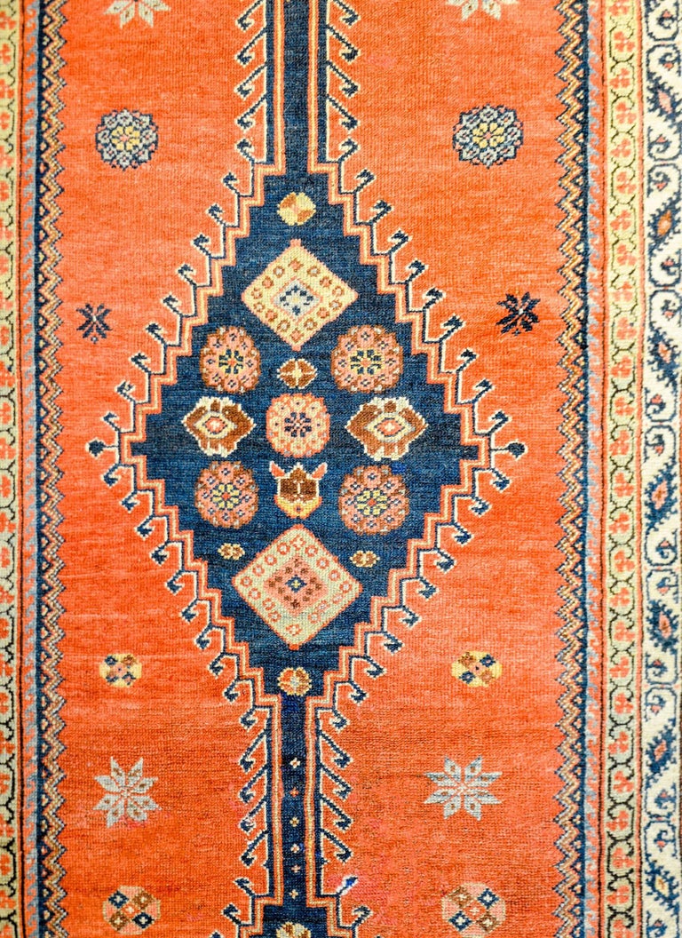 Wonderful Late 19th Century Antique Azari Rug For Sale at 1stDibs