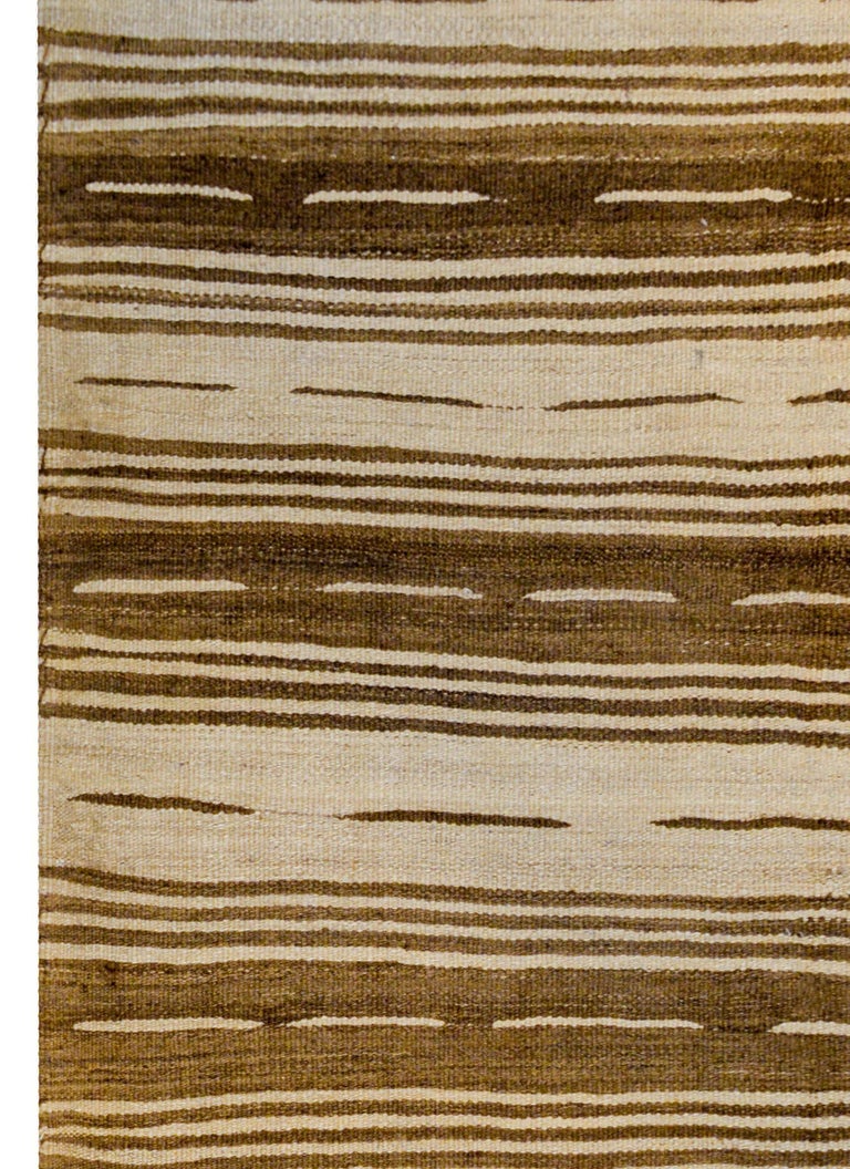 Wonderful Midcentury Shahsevan Kilim Rug For Sale at 1stDibs