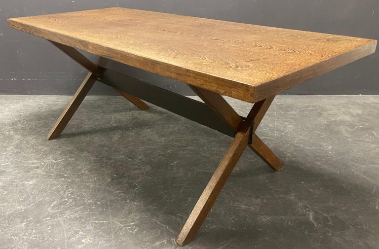 Wonderful Minimalistic Wenge Wood Table or Desk For Sale at 1stDibs