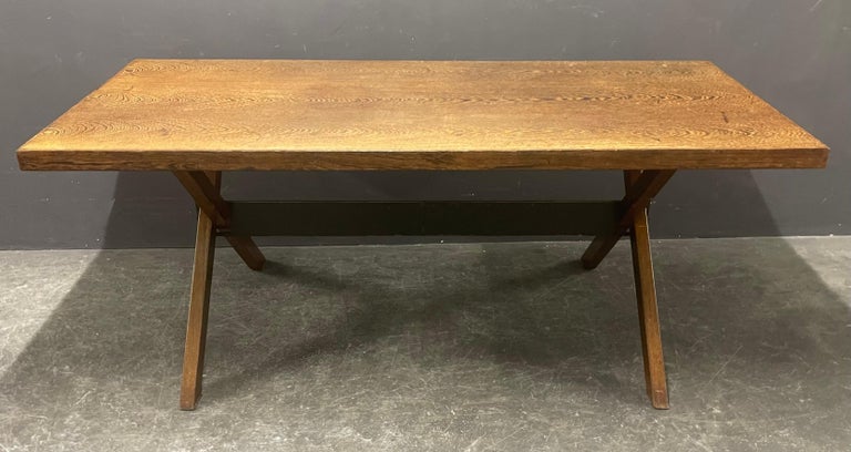 Wonderful Minimalistic Wenge Wood Table or Desk For Sale at 1stDibs
