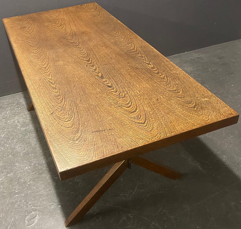 Wonderful Minimalistic Wenge Wood Table or Desk For Sale at 1stDibs