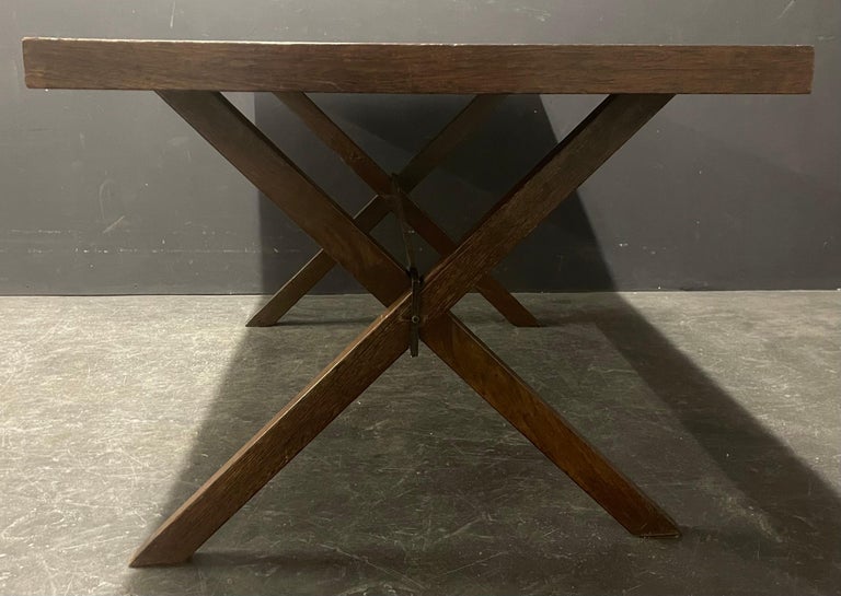 Wonderful Minimalistic Wenge Wood Table or Desk For Sale at 1stDibs