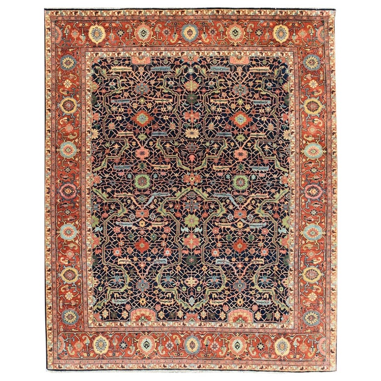 Wonderful New Indian Traditional Rug For Sale at 1stDibs