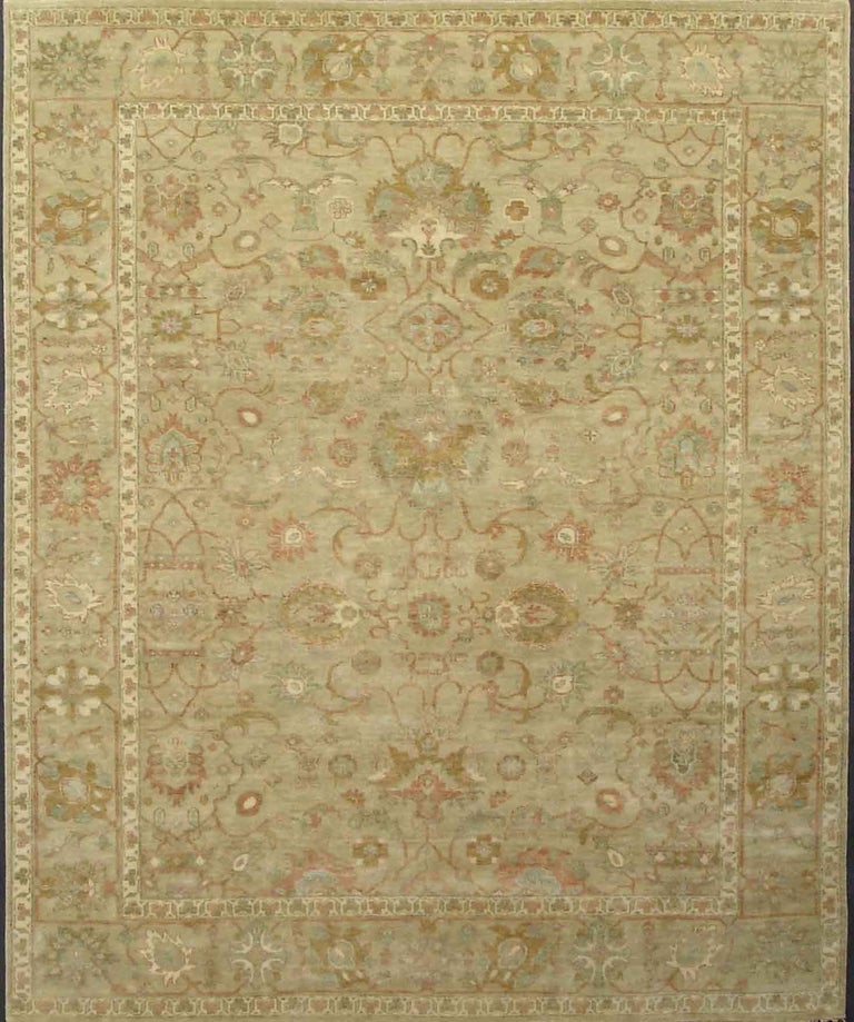 Wonderful New Oushak Design Indian Rug For Sale at 1stDibs