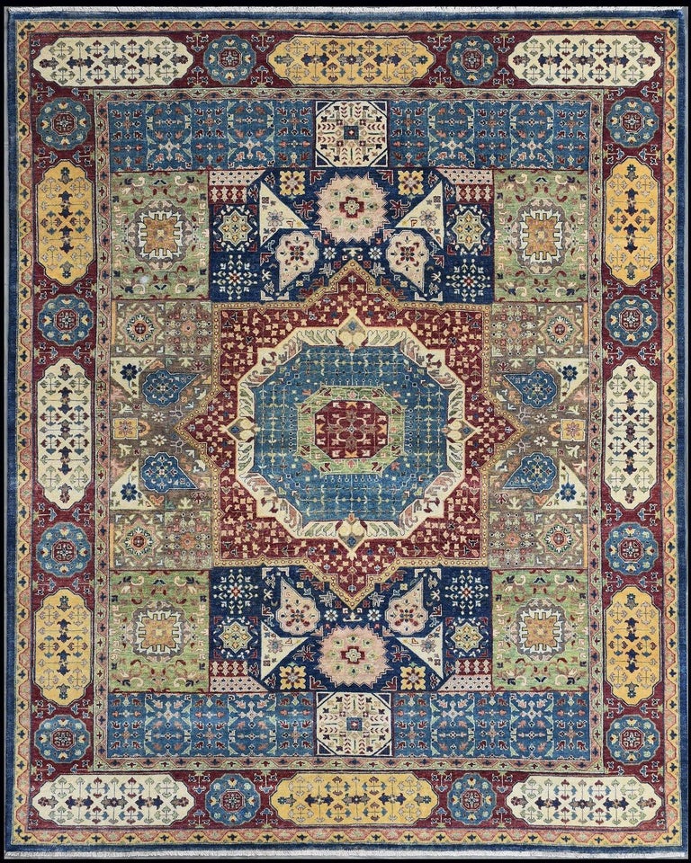 Wonderful New Persian Design Indian Fine Rug For Sale at 1stDibs