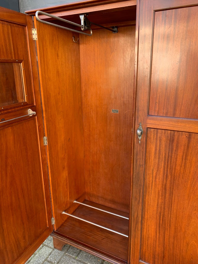 Wonderful and Practical Early 1900 English Mahogany Gentleman's ...