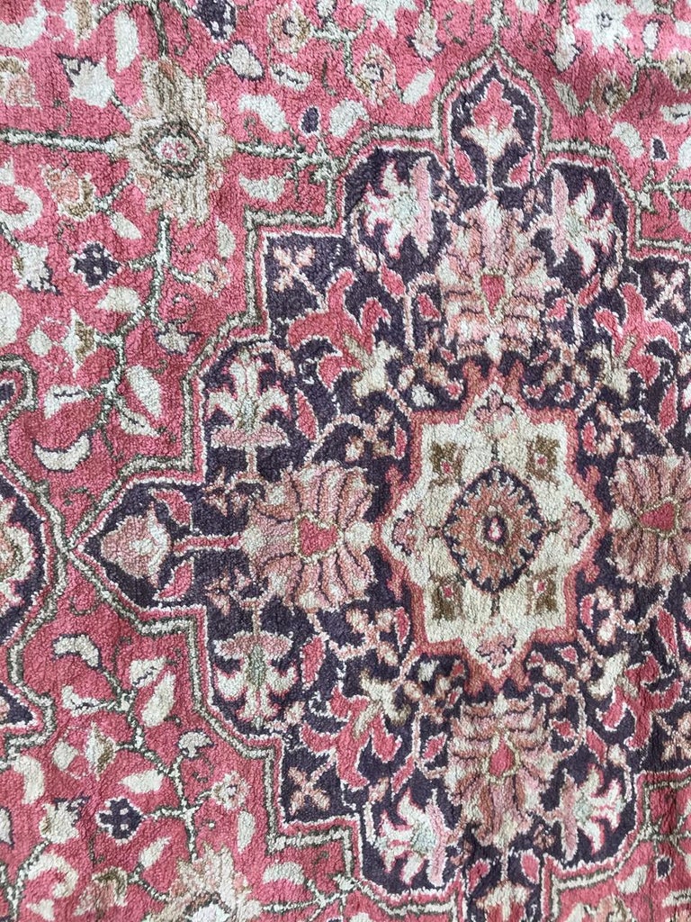 Wonderful Silk Turkish Kayseri Rug For Sale at 1stDibs