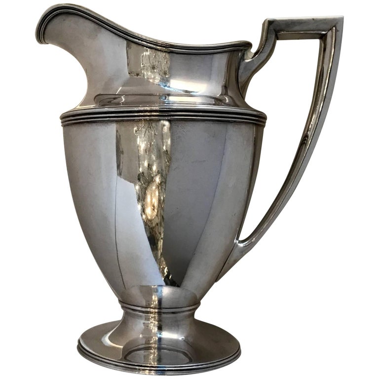 Wonderful Tiffany Mid-Century Modern Sterling Silver Ribbed Handle ...