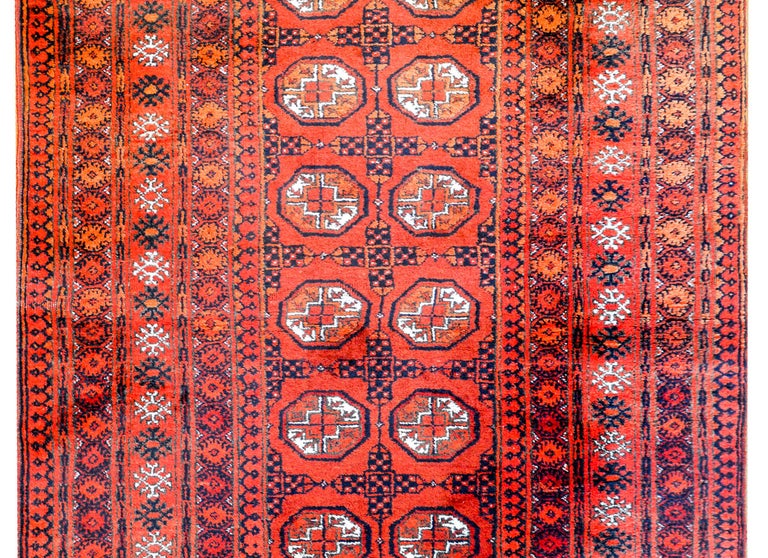Wonderful Vintage Turkoman Rug at 1stDibs