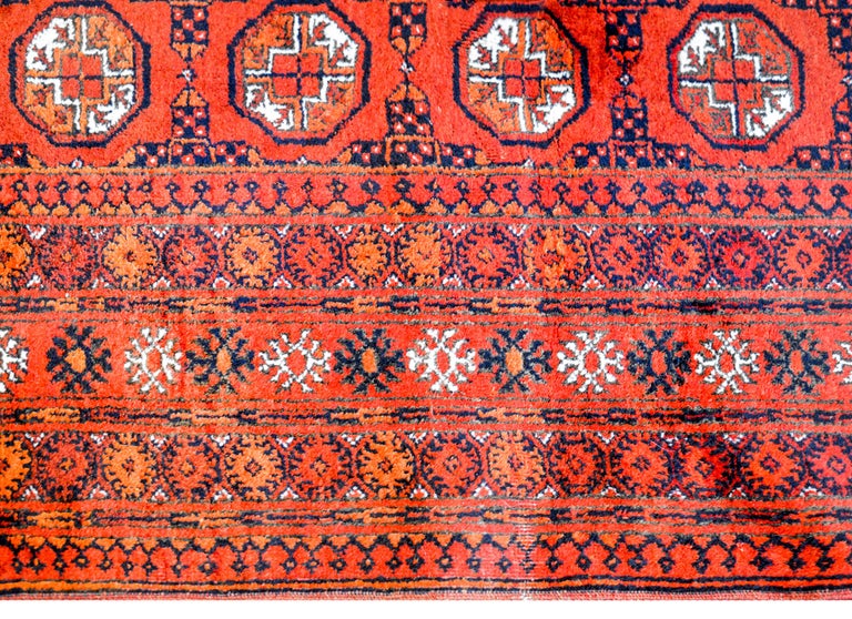 Wonderful Vintage Turkoman Rug at 1stDibs