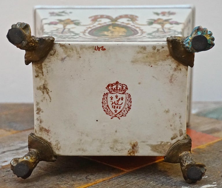 Wong Lee 1895 Chinese Porcelain Hand Painted Vase in the French Style ...