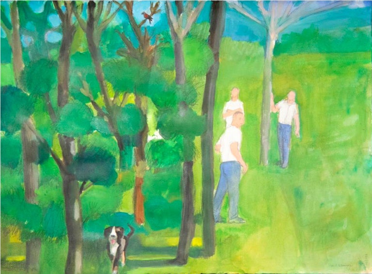 WONNER, PAUL - The Park in Spring For Sale at 1stDibs