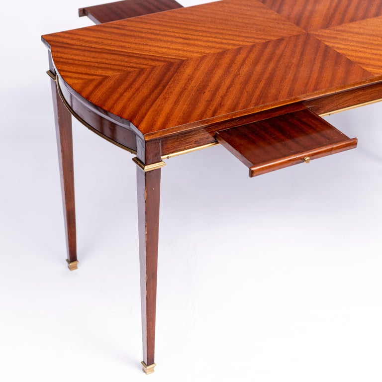 Wood and Bronze Table, Attributed to Maison Jansen, France, circa 1950 ...