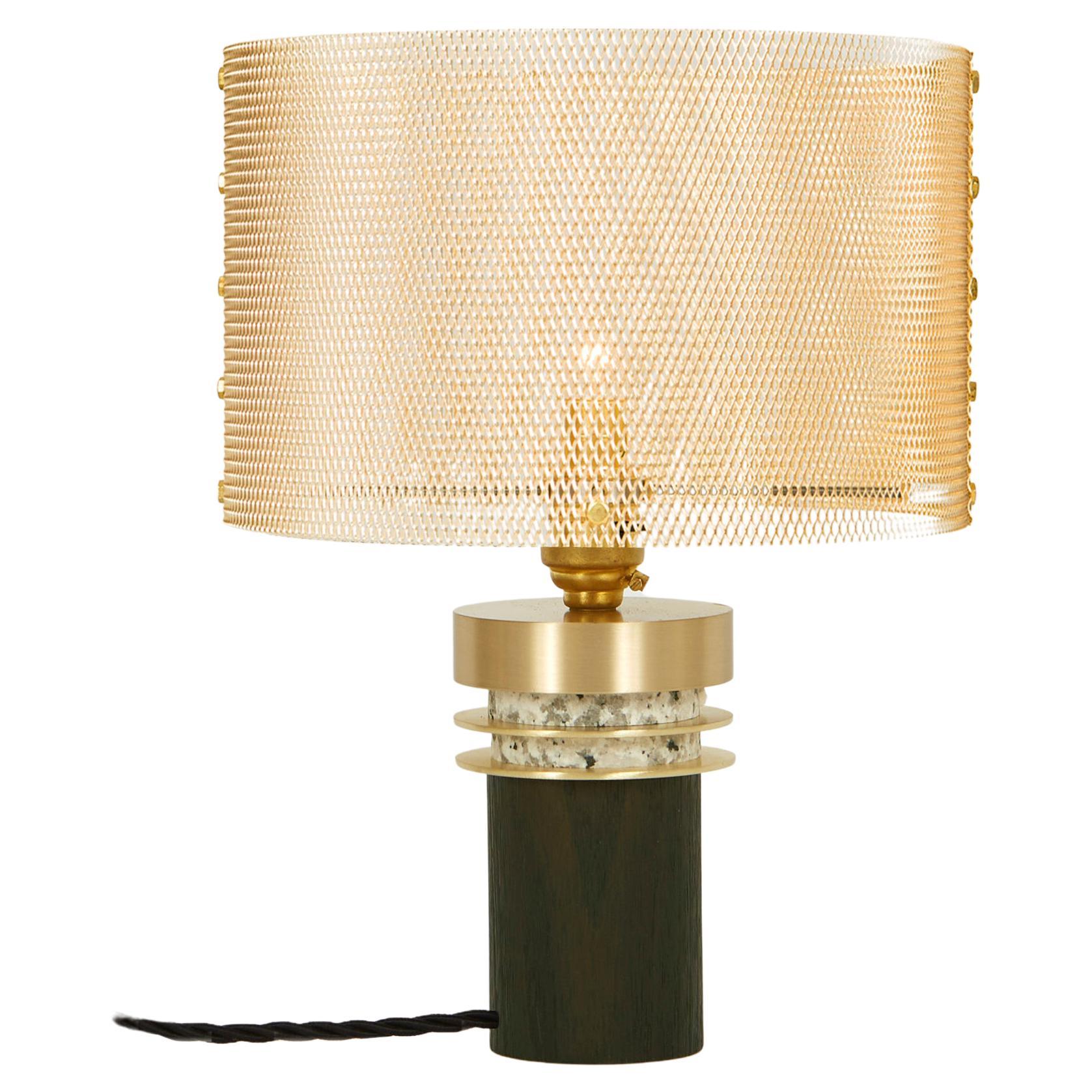 Frames Table Lamp Brass and Granite For Sale at 1stDibs