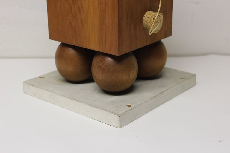 Wood Block Sculpture For Sale at 1stDibs