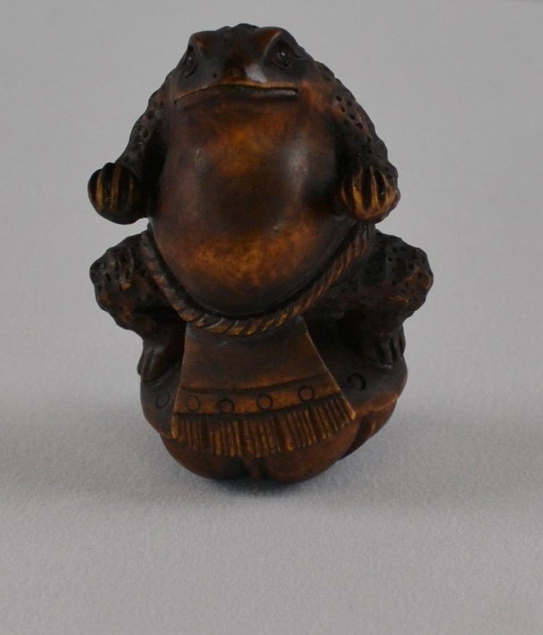 Wood Carved Netsuke at 1stDibs | netsuke for sale