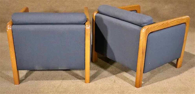 Wood Frame Lounge Chairs For Sale at 1stDibs