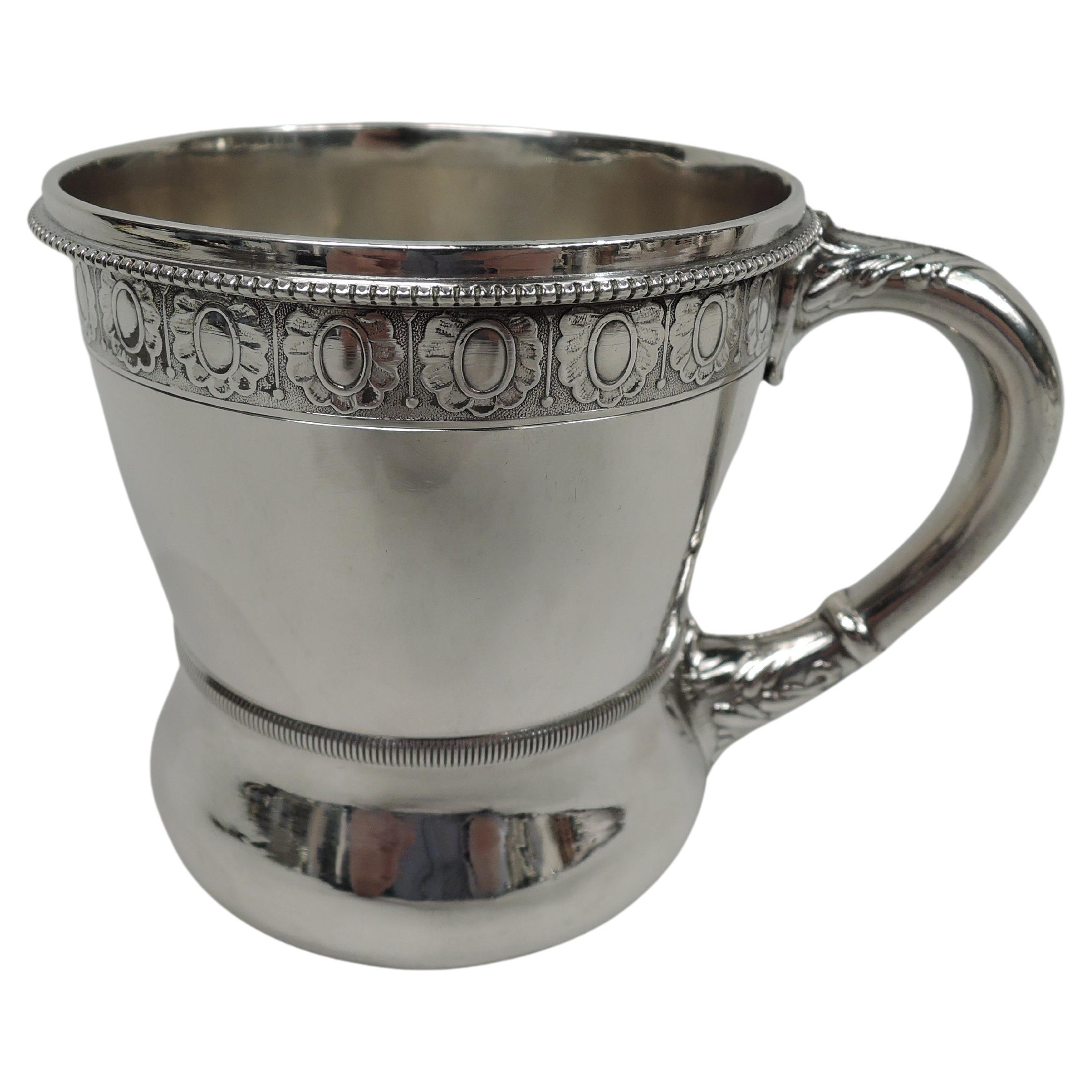 Wood and Hughes New York Victorian Classical Sterling Silver Baby Cup ...