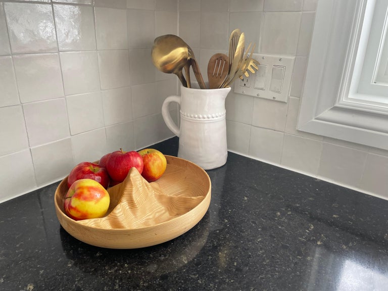 Wood Matterhorn Bowl in Ash From Skodi Collection by Pompous Fox For ...