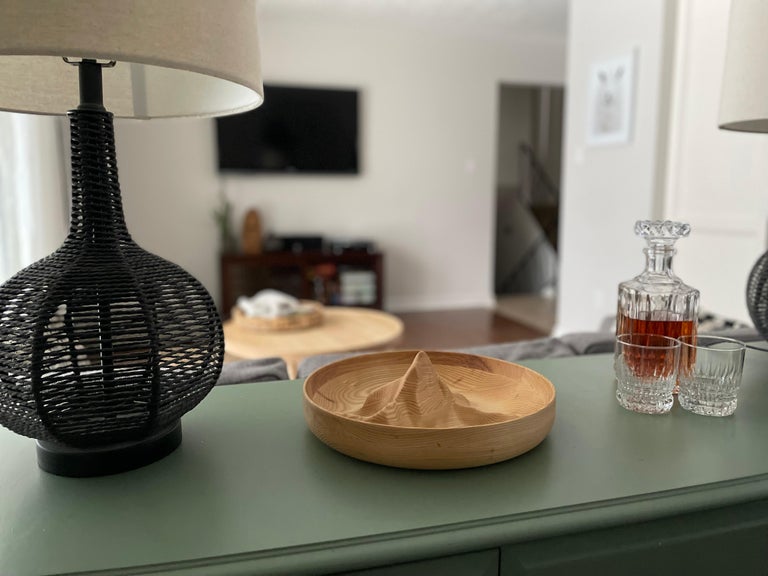 Wood Matterhorn Bowl in Ash From Skodi Collection by Pompous Fox For ...