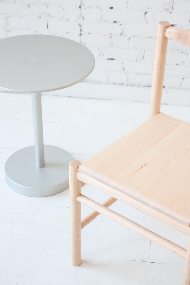 Wood Range Dining Chair in Hard Maple by Fort Standard, in Stock For ...