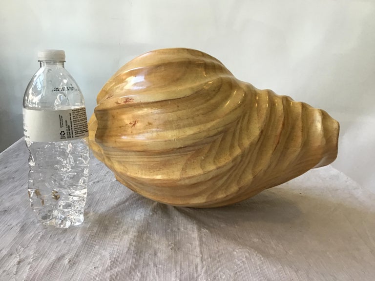 Wood Seashell at 1stDibs