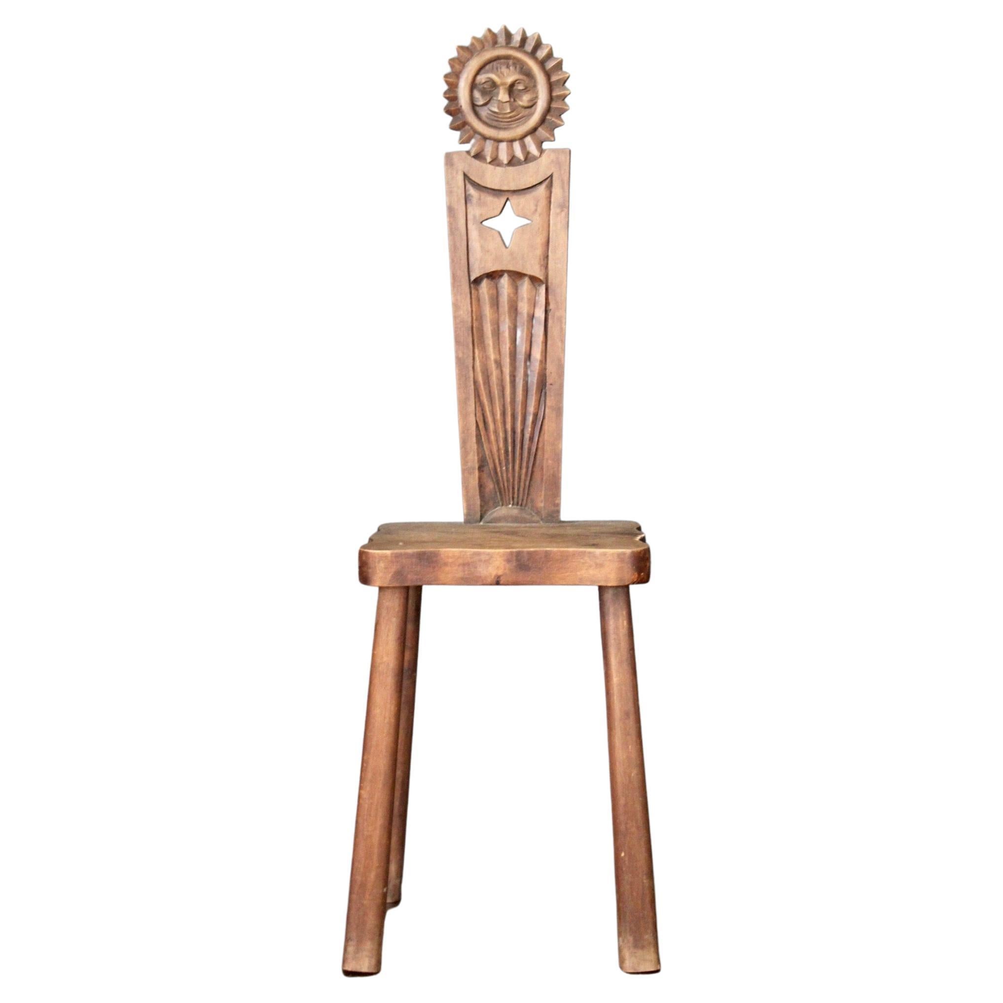 Wood Sun Chair For Sale at 1stDibs