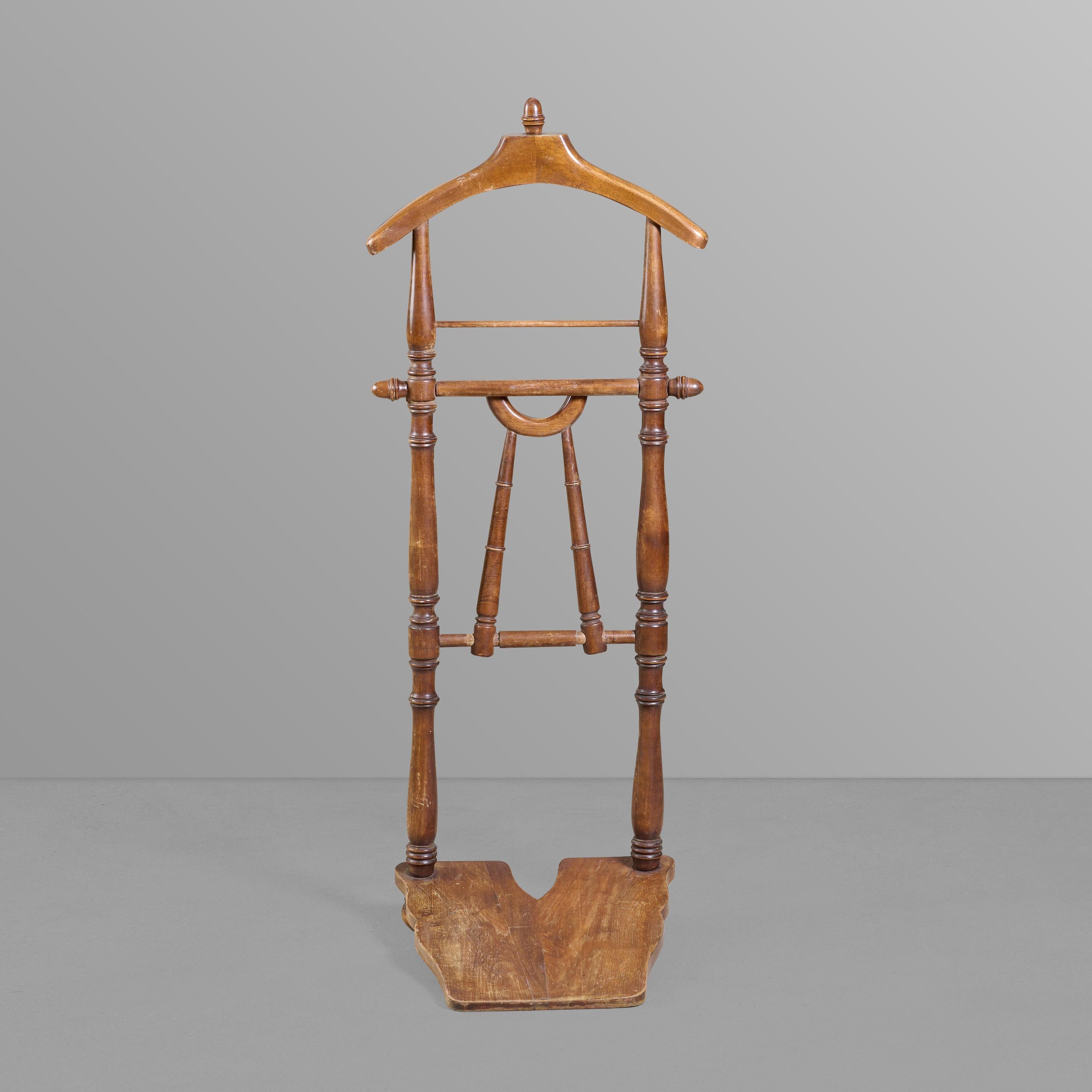 Wood Valet Stand For Sale at 1stDibs