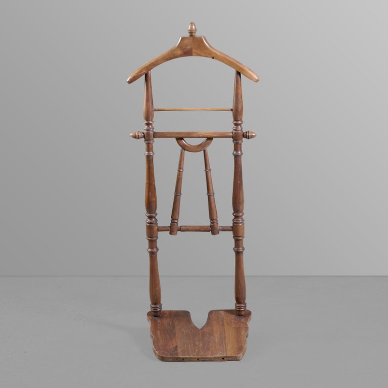 Wood Valet Stand For Sale at 1stDibs