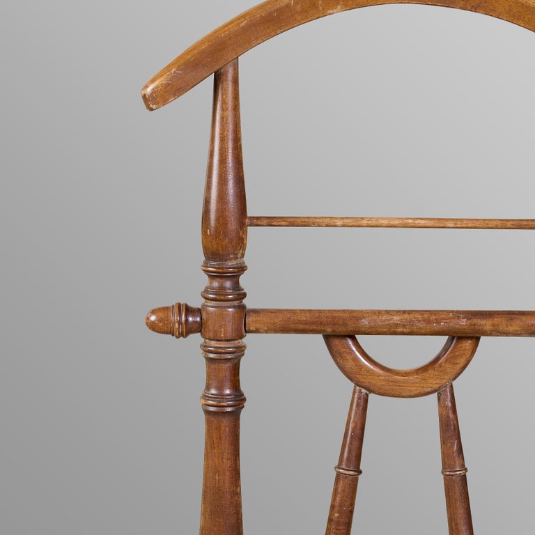 Wood Valet Stand For Sale at 1stDibs