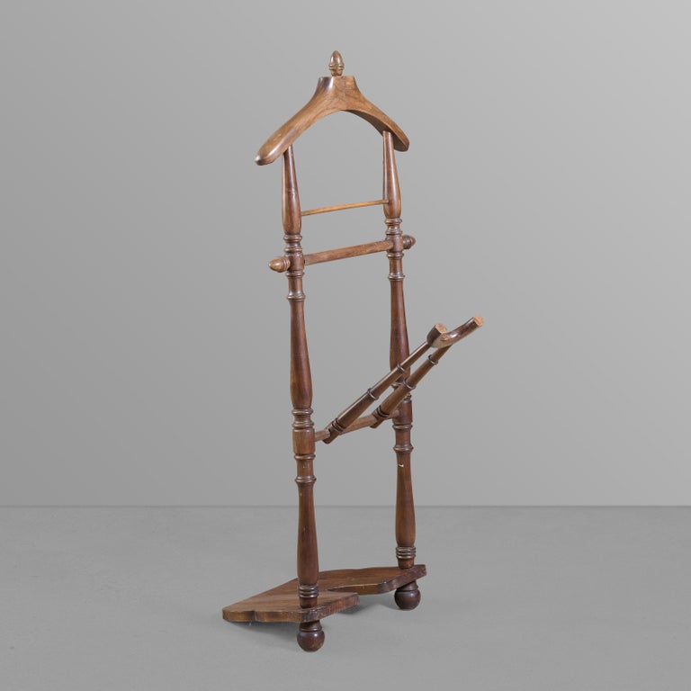 Wood Valet Stand For Sale at 1stDibs