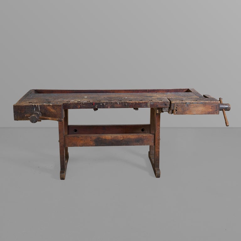 Wood Worker Table For Sale at 1stDibs