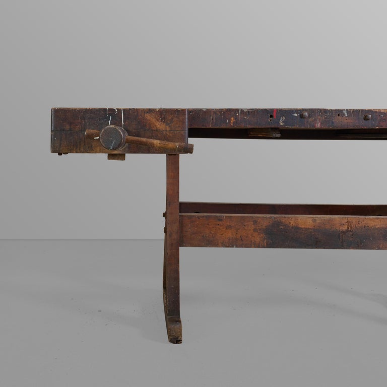 Wood Worker Table For Sale at 1stDibs