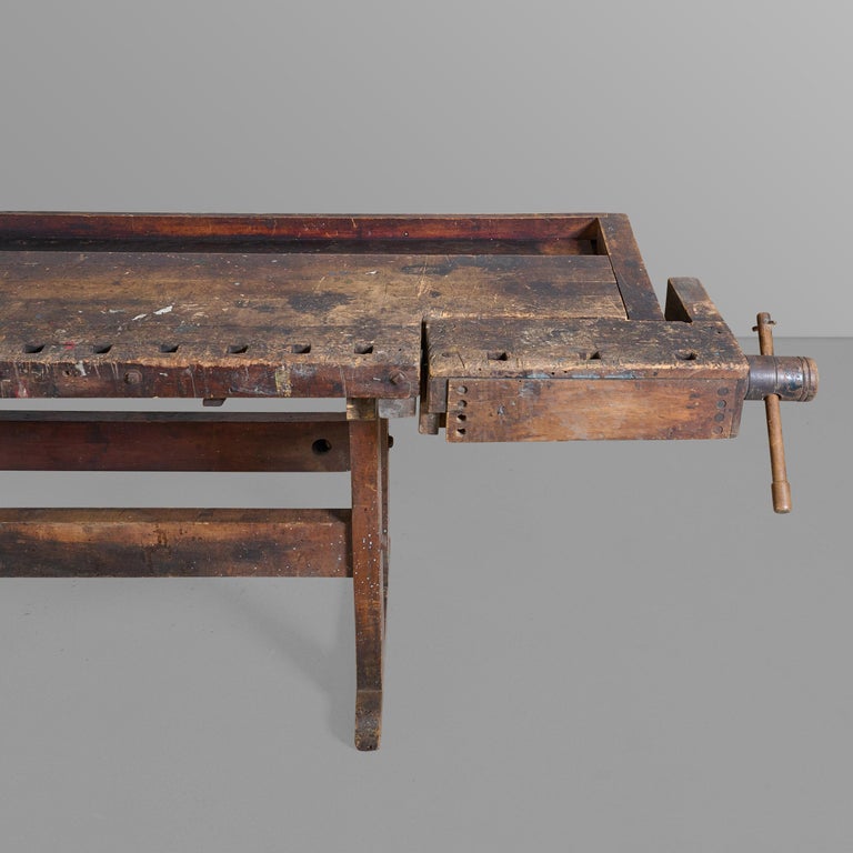 Wood Worker Table For Sale at 1stDibs