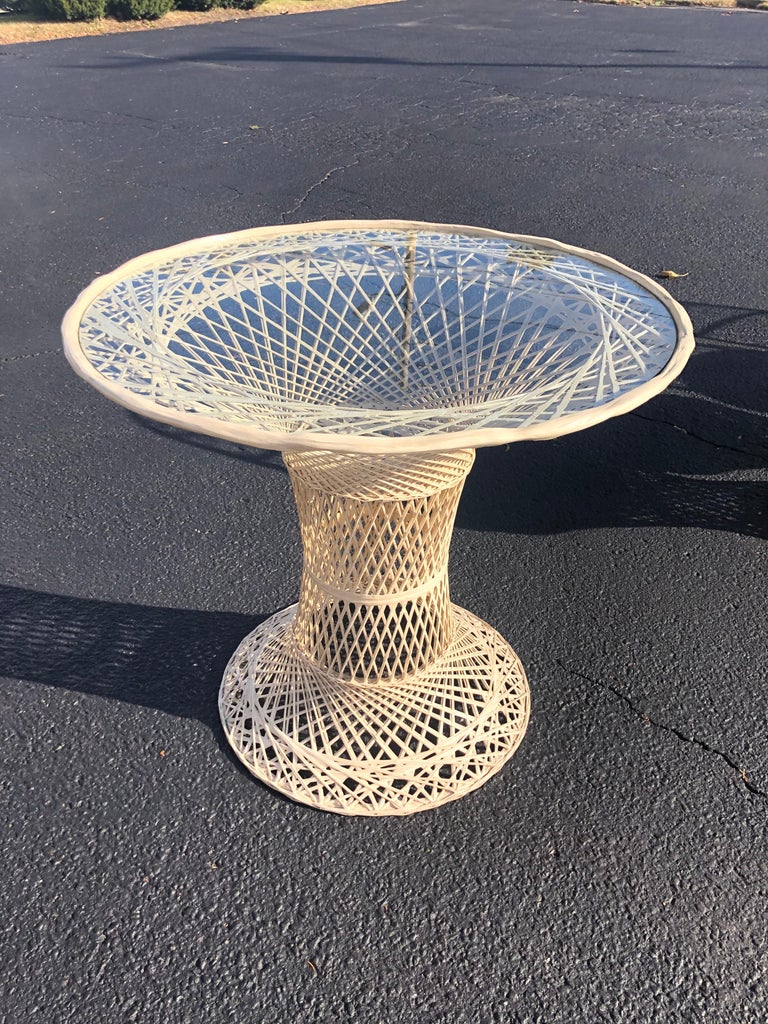 Mid Century Spun Fiberglass Patio Set by Russell Woodard For Sale at ...