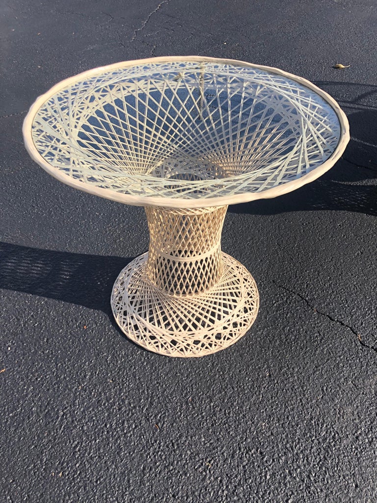Mid Century Spun Fiberglass Patio Set by Russell Woodard For Sale at ...