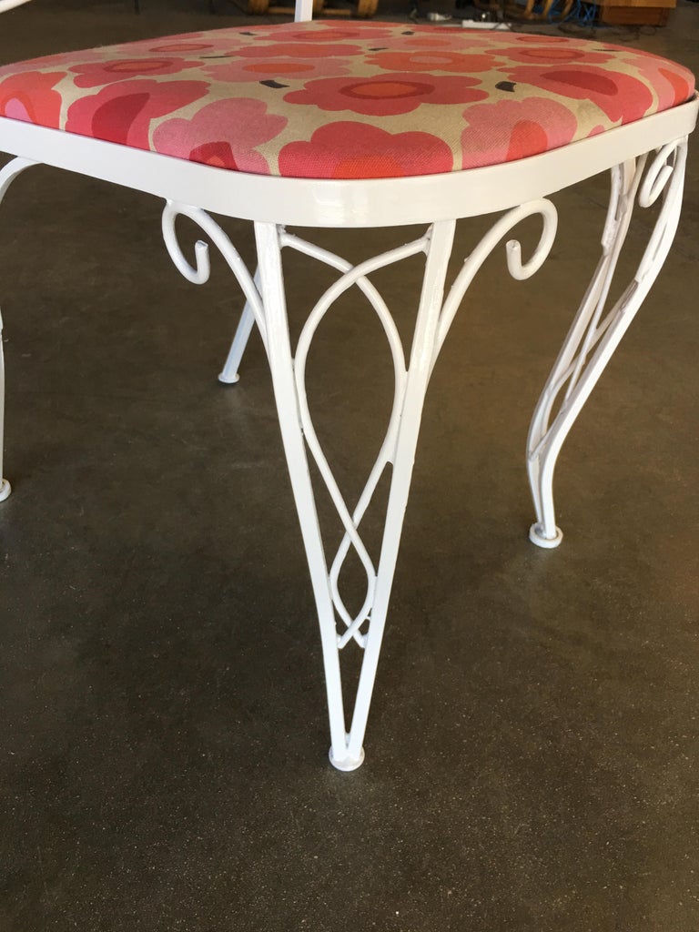 Woodard Wrought Iron Scrolling Pattern Patio / Outdoor Set at 1stDibs