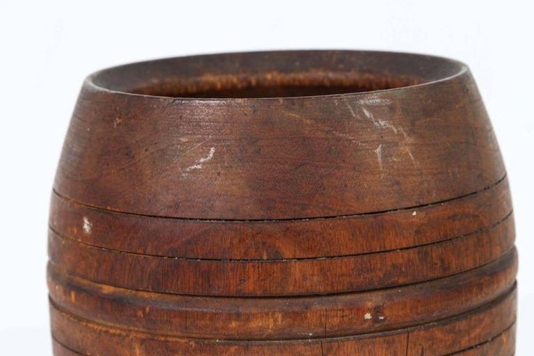 Wooden African Mortar and Pestle For Sale at 1stDibs