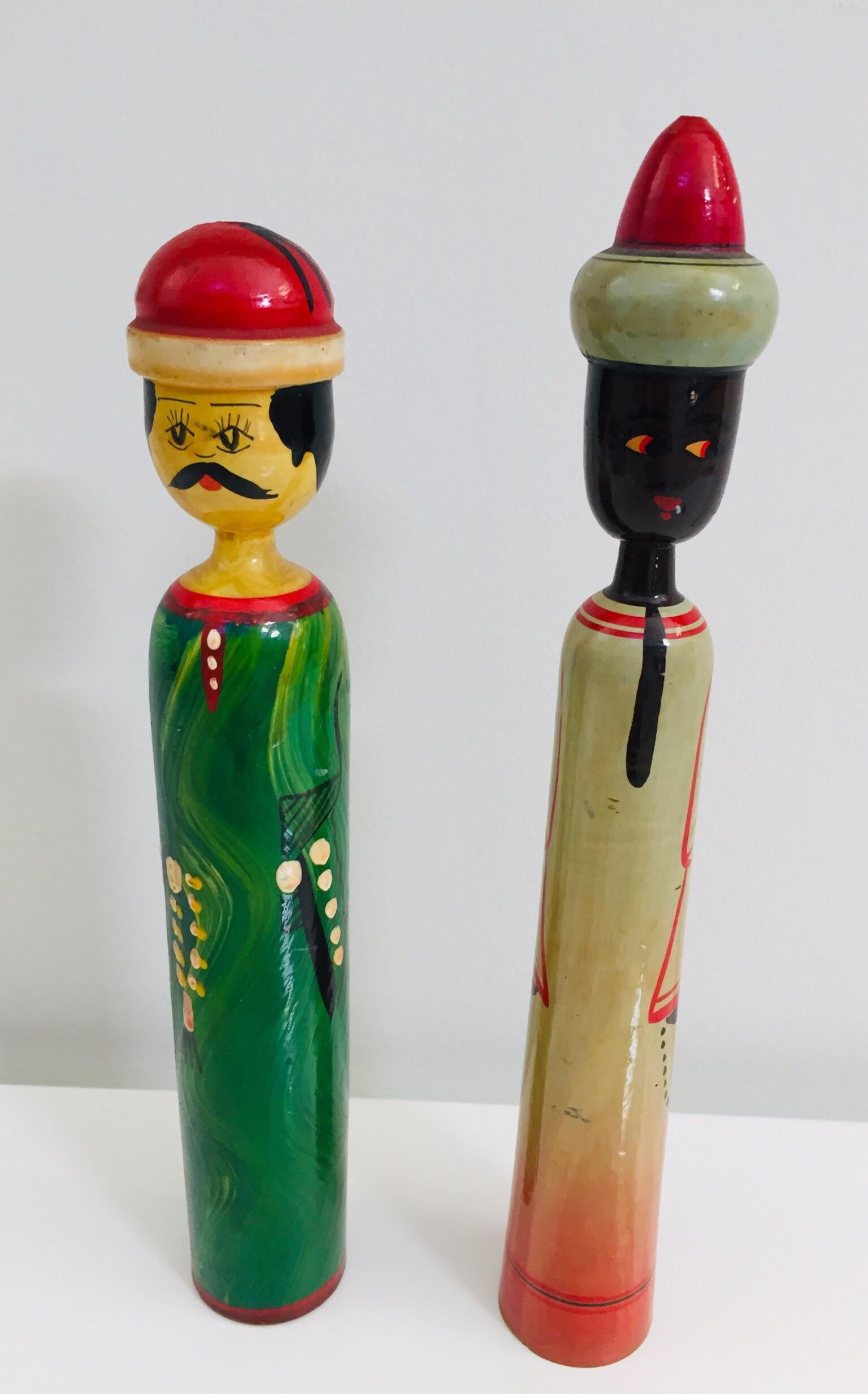 Wooden Artisanal Middle Eastern Men Dolls at 1stDibs | middle eastern ...
