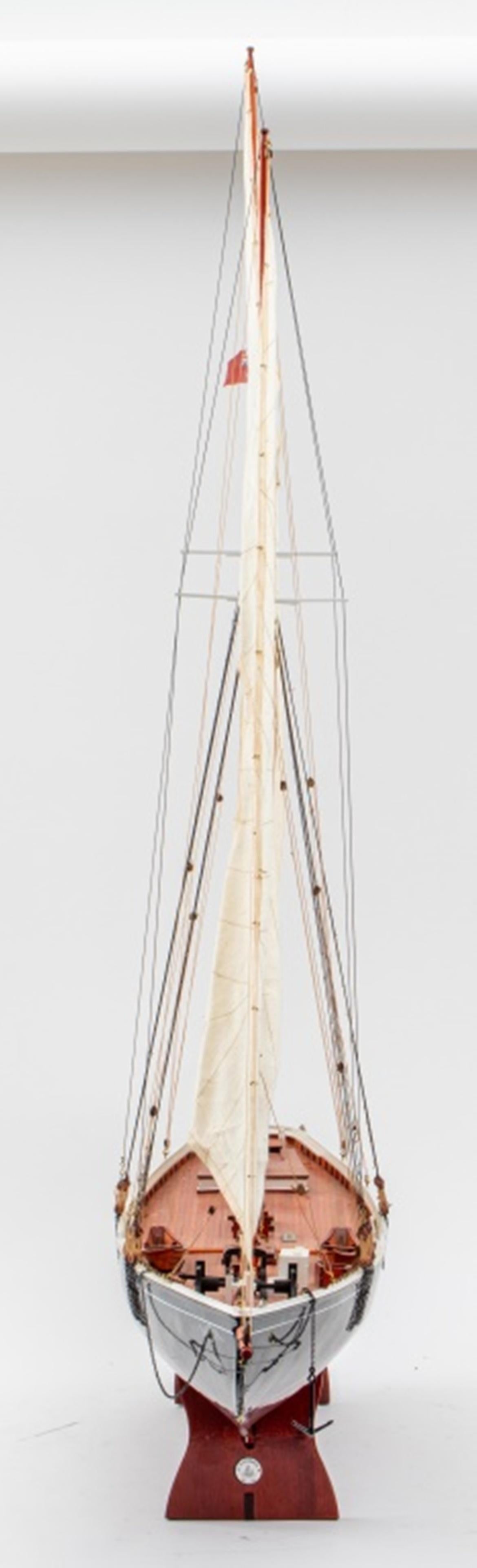 Wooden Bluenose Boat Model at 1stDibs