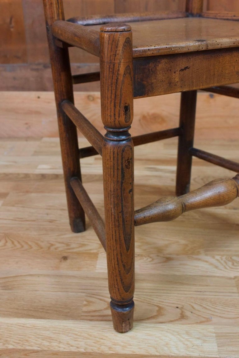 Wooden British Chair, 19th Century, England For Sale at 1stDibs