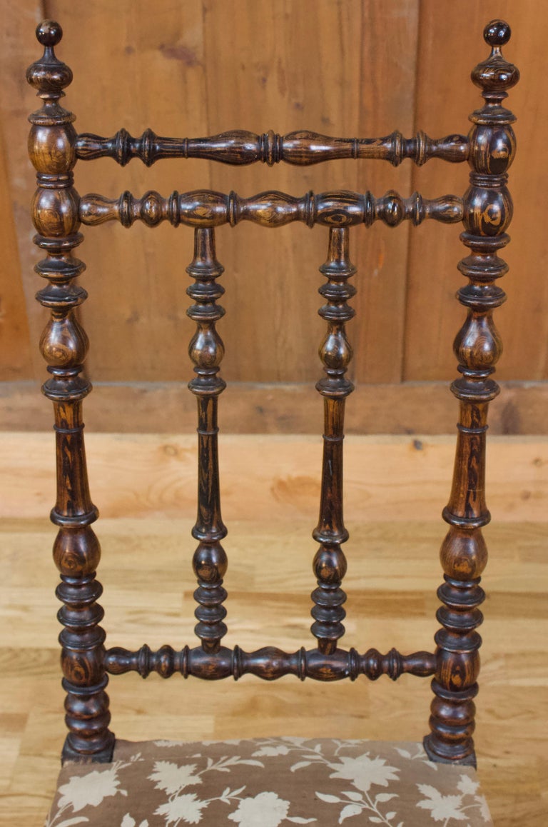 Wooden Chair Louis Philippe Style 19th Century France For Sale at 1stDibs