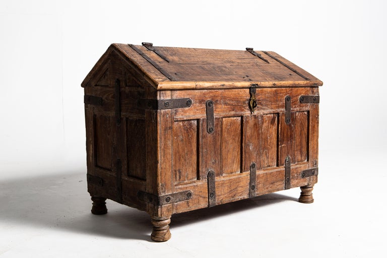 Wooden Chest at 1stDibs
