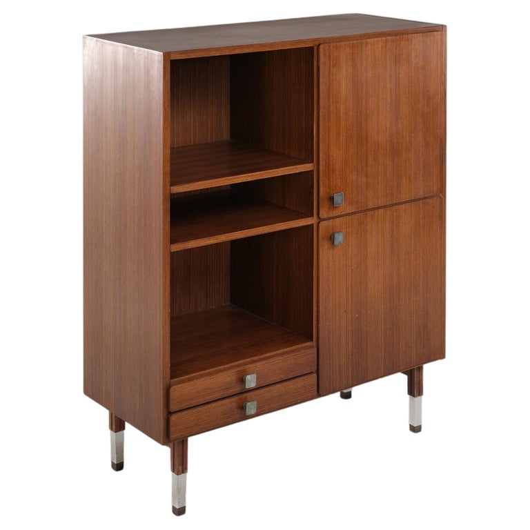 Wooden Credenza with Storage Units and Drawers, Italian Design, 1960s ...