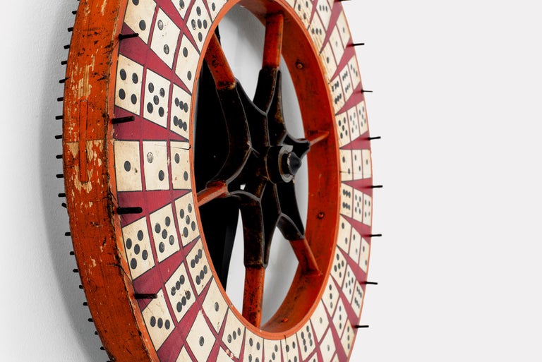 Wooden Dice Gambling Wheel at 1stDibs | gambling wheel for sale, dice ...