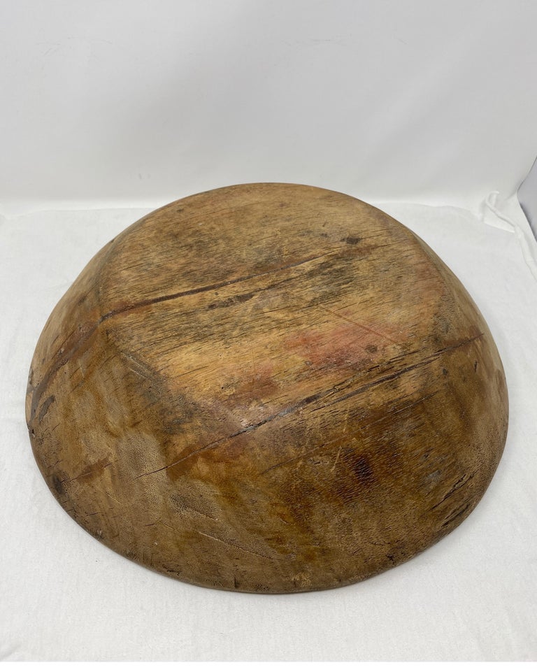 Wooden Dough Kneading Parat Bowl at 1stDibs