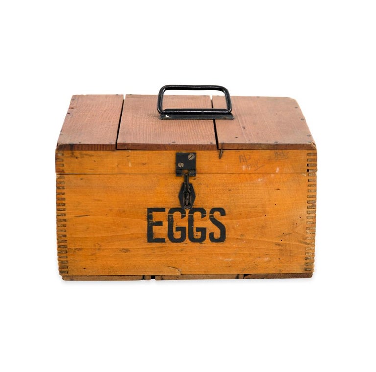 Wooden Grocery Boxes For Sale at 1stDibs